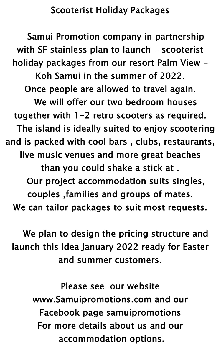 Holiday Packages SF Stainless